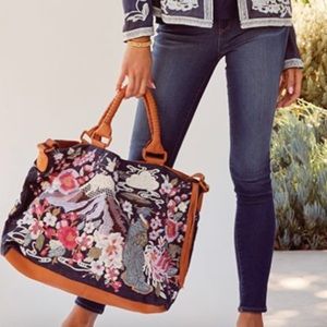 Johnny Was | Bags | Nwt Johnny Was Hisako Weekender Tote Bag | Poshmark